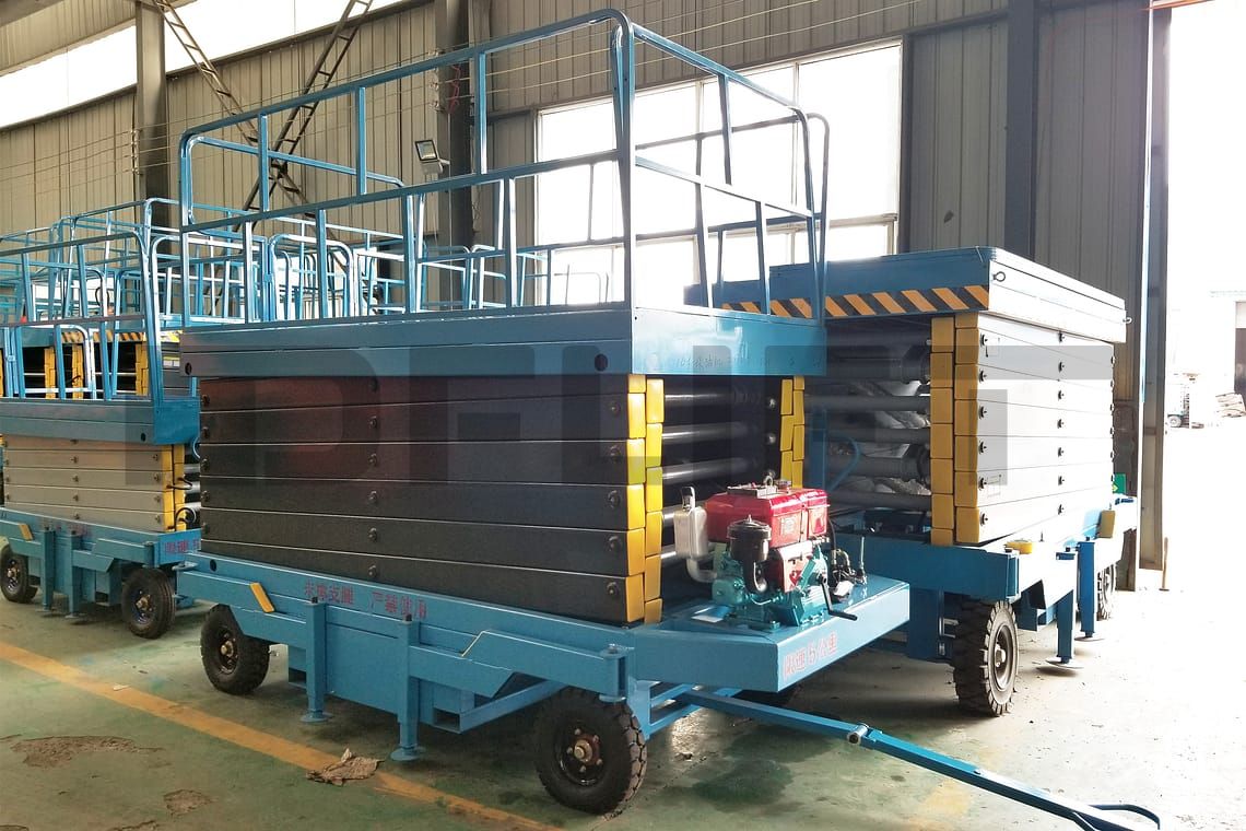 Towable Scissor Lifts Manufacturer in China | Safe and Reliable | DFLIFT