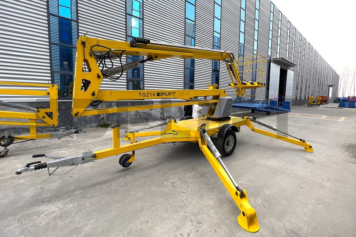 Towable Boom Lifts Manufacturer in China | Safe and Reliable | DFLIFT